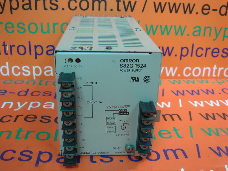 OMRON S82G-1524 - 裕益科技自動化設備可程式編碼器PLC分散式控制系統DCS